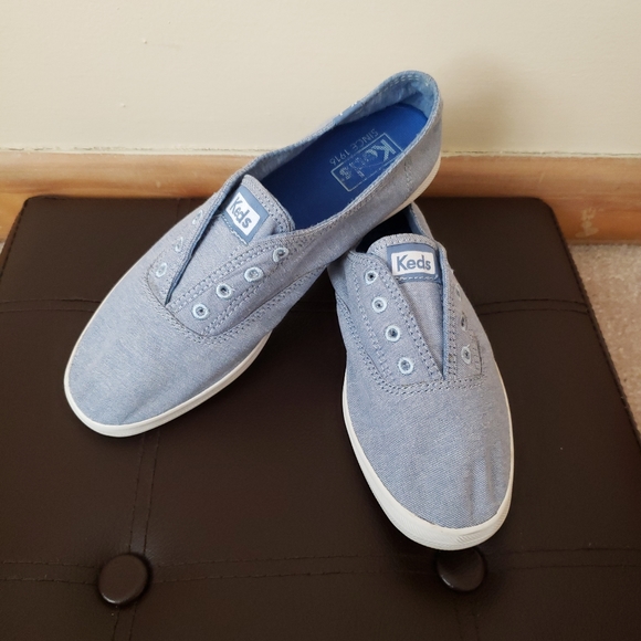 Keds | Shoes | Keds Blue Flats | Poshmark